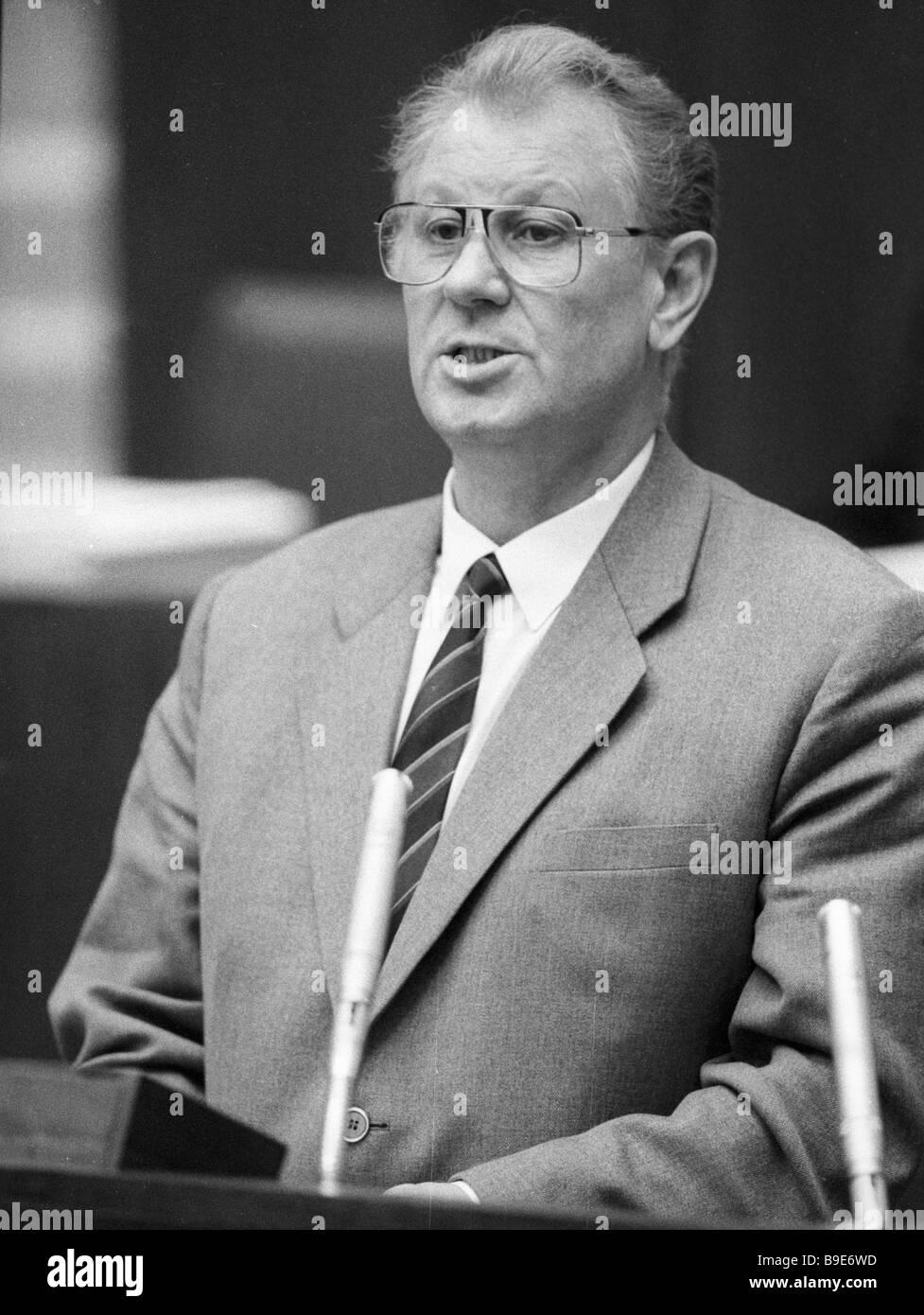 Boris Belousov Soviet Minister of the Defense Industry attends first ... Boris Belousov Soviet Minister of the Defense Industry attends first ...