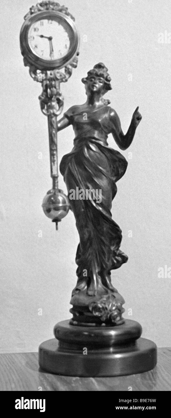 Clock Goddess from the collection of Angarsk resident P Kurdyukov Stock ...