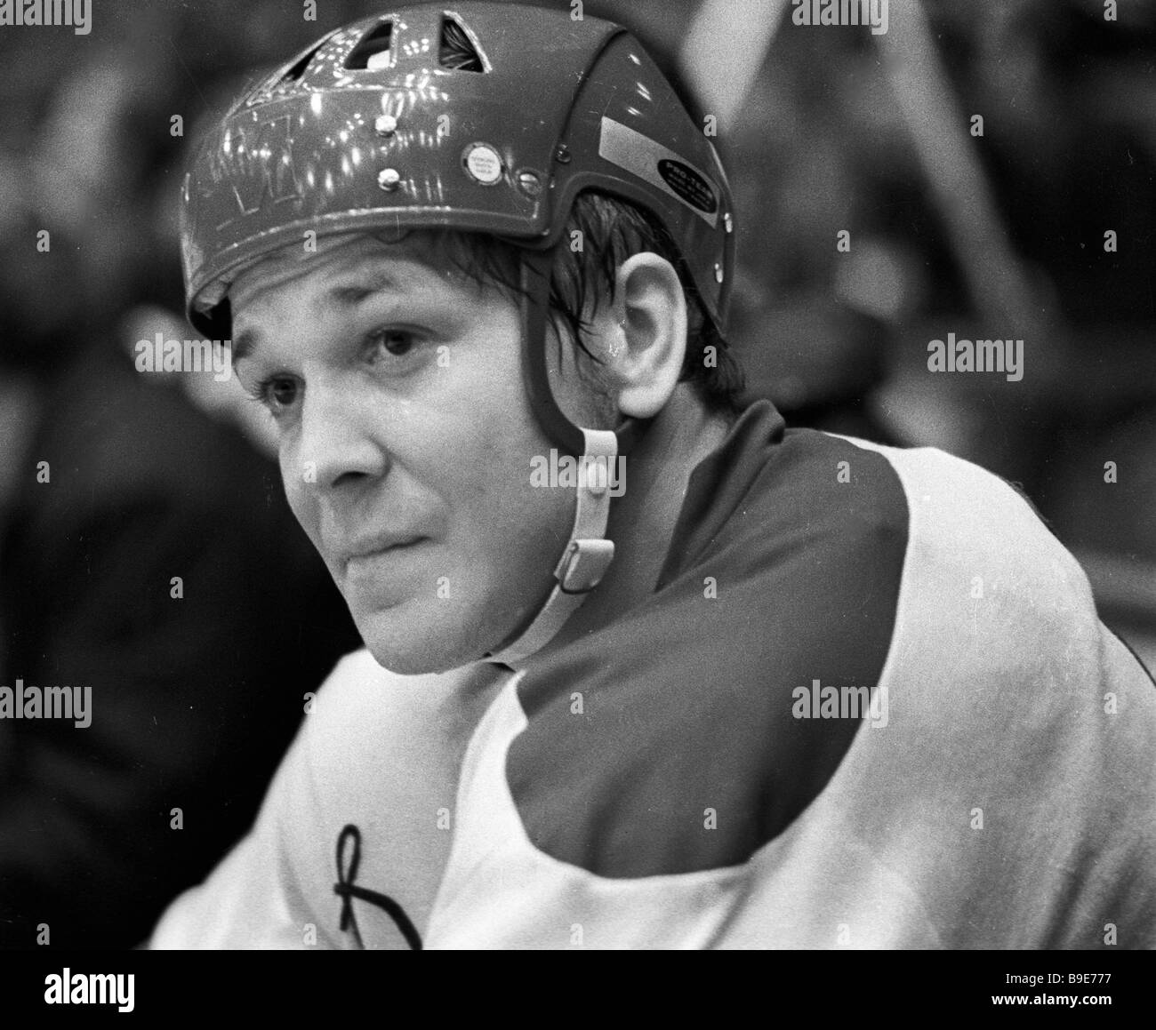 Alexander Maltsev of the USSR ice hockey team Stock Photo - Alamy