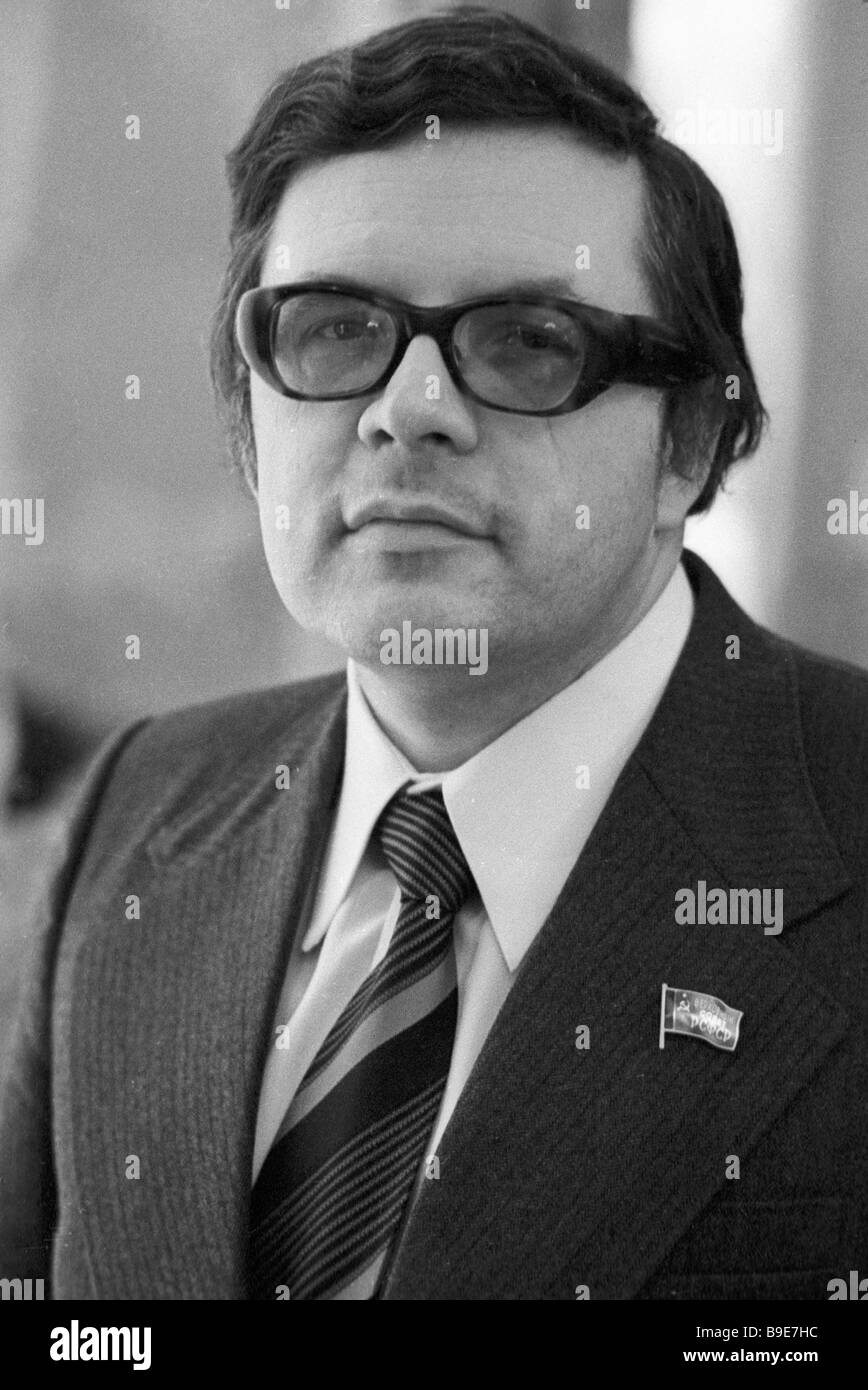 Composer Andrei Petrov Stock Photo - Alamy