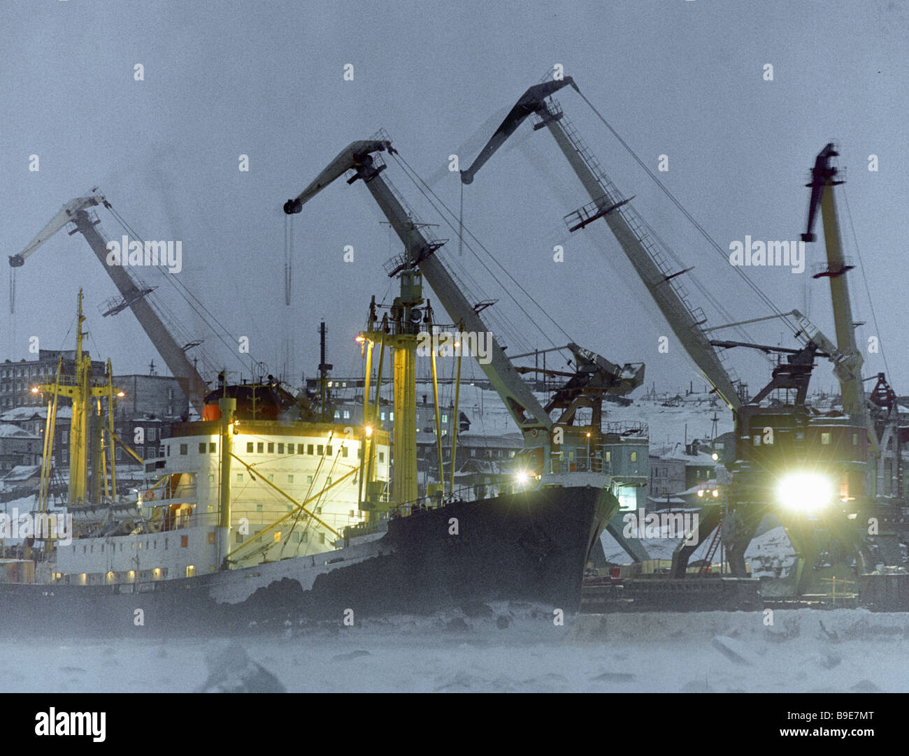 A northern sea port Stock Photo - Alamy