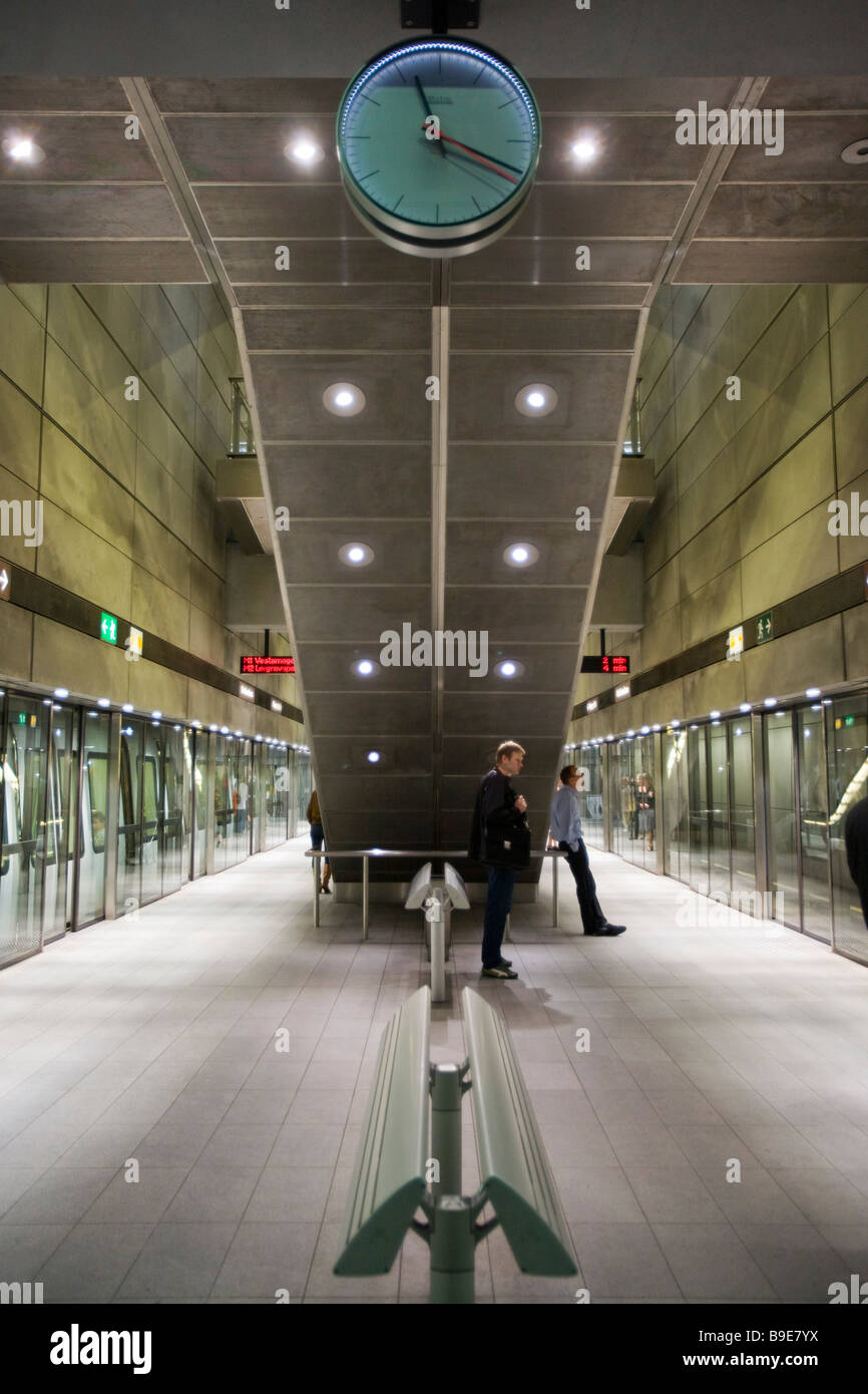 Underground Subway Metro Copenhagen Zealand Denmark Stock Photo - Alamy