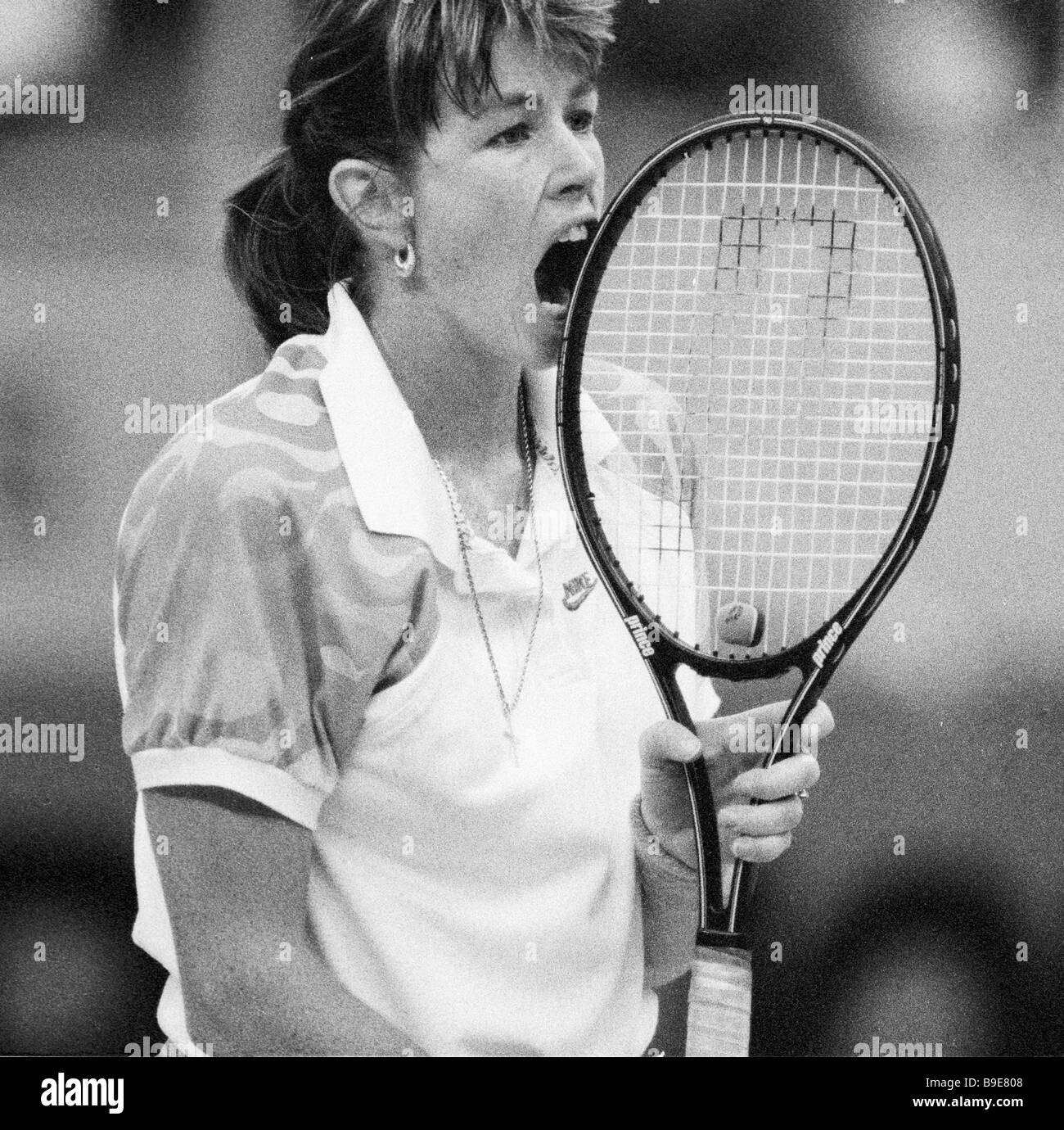 Tennis player Gretchen Magers at the I International Tournament for ...