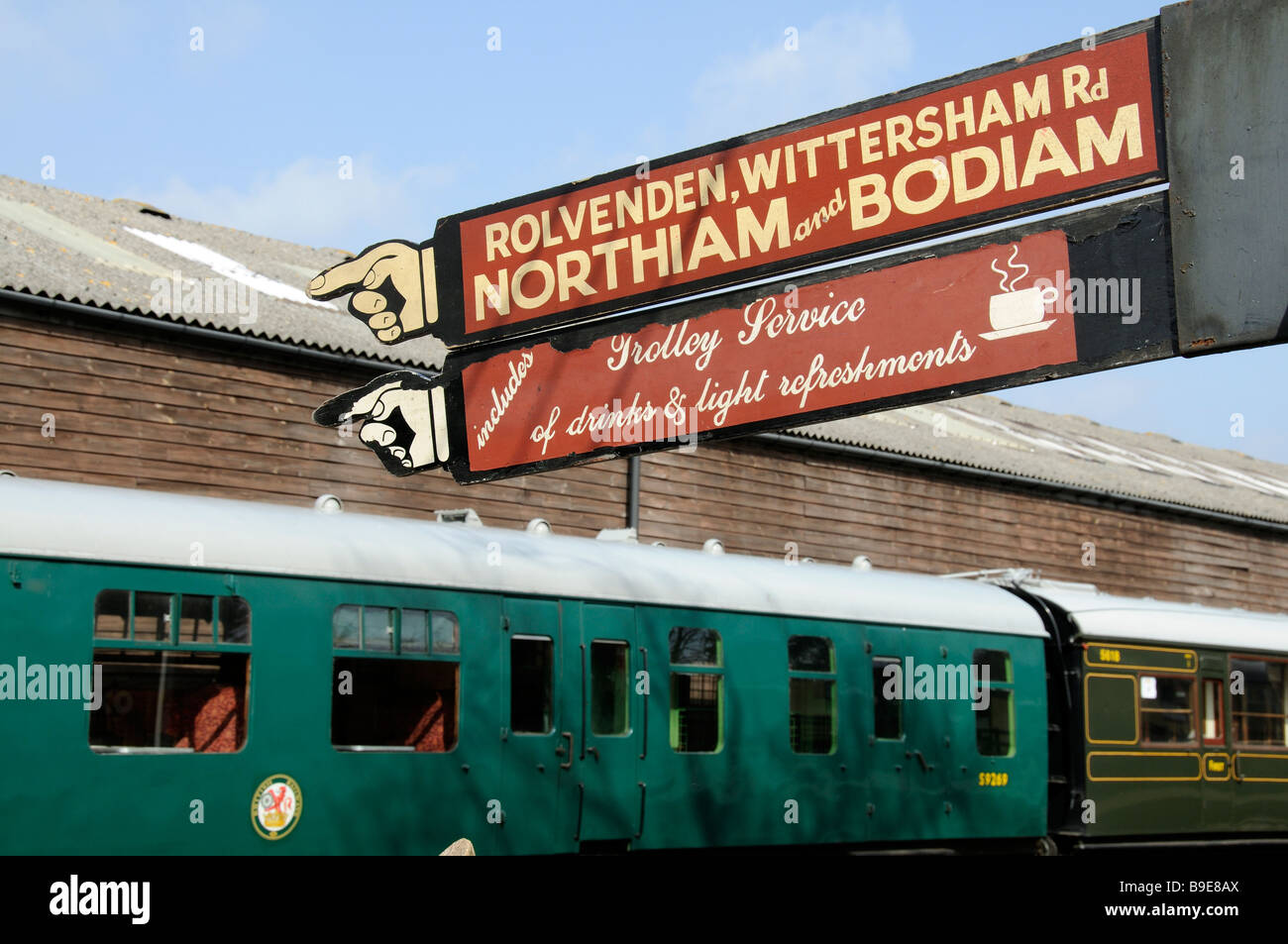 Kent East Sussex Railway Tenterden Town Station East Sussex England UK ...