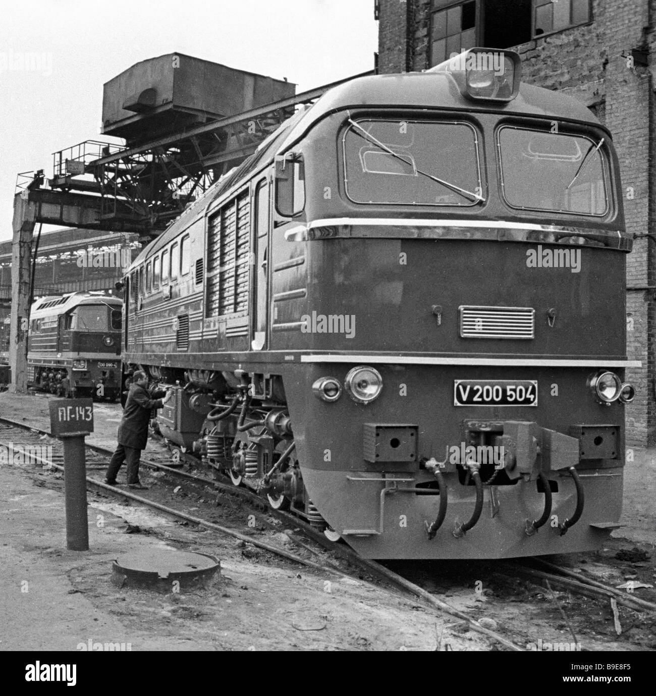 A 62 diesel locomotive Voroshilovgrad locomotive construction plant ...