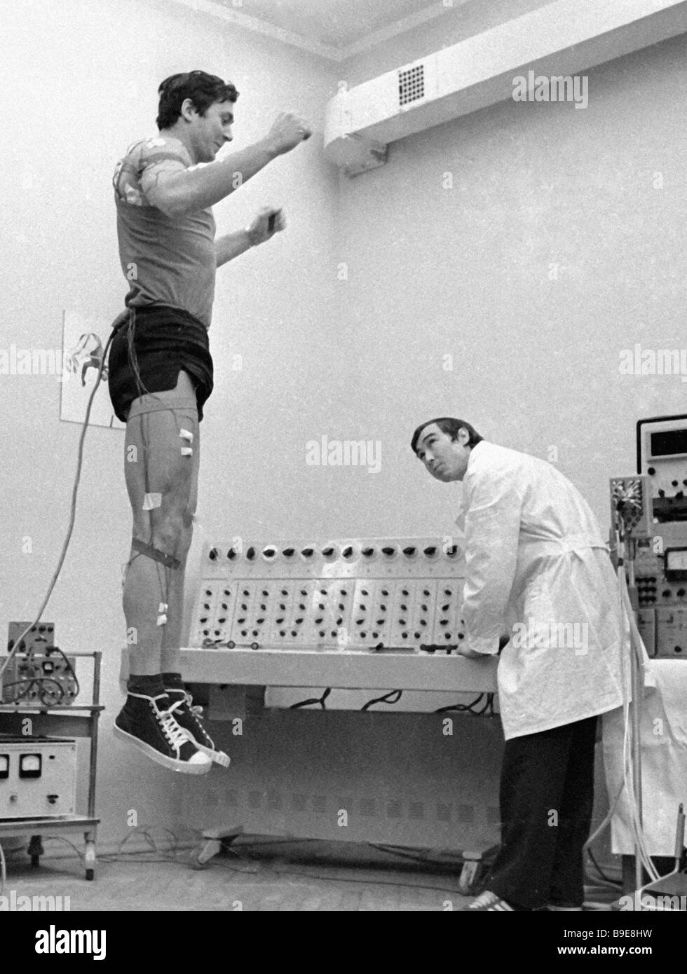 An engineer from the National Physical Training Research Institute ...