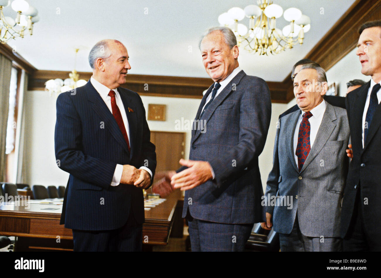 Mikhail Gorbachev General Secretary of the Soviet Communist Party s ...