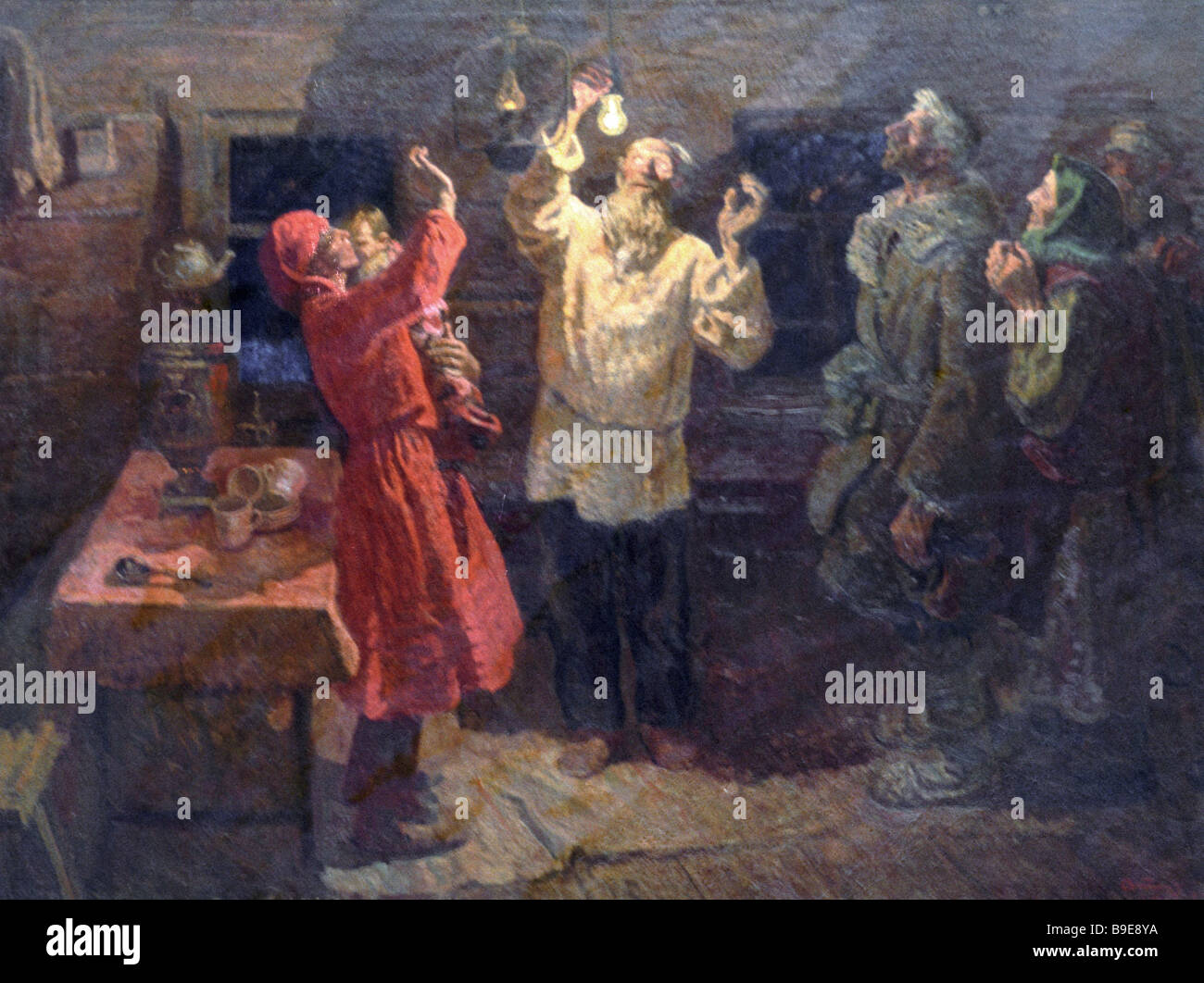 A Copy of Sergei and Alexei Tkachev s painting Light from the ...