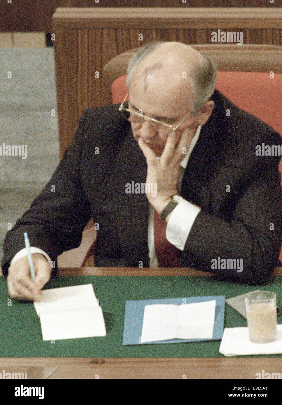 General Secretary of the CPSU Central Committee Mikhail Gorbachev ...