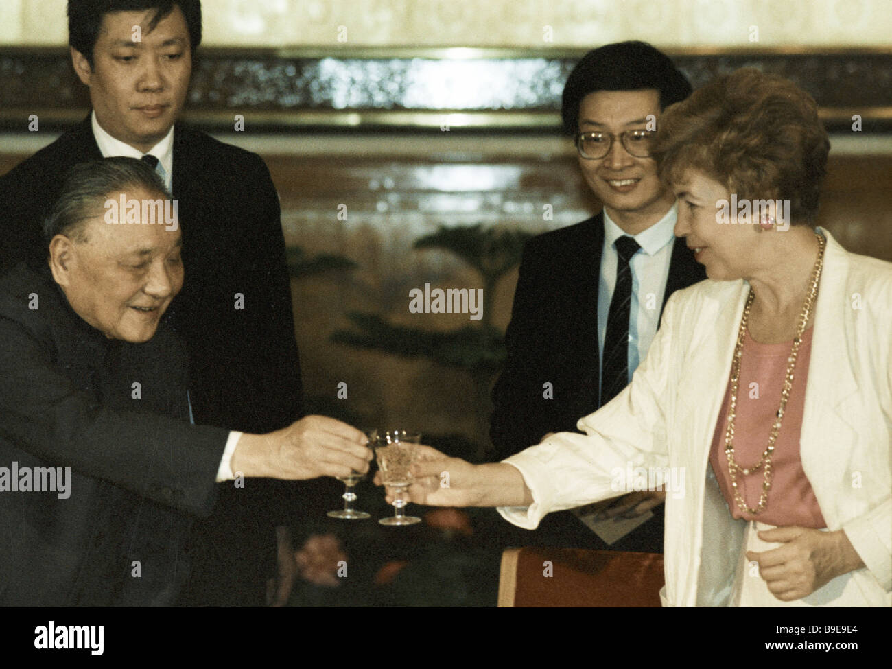 Raisa Gorbacheva wife of Mikhail Gorbachev CC CPSU general secretary at ...