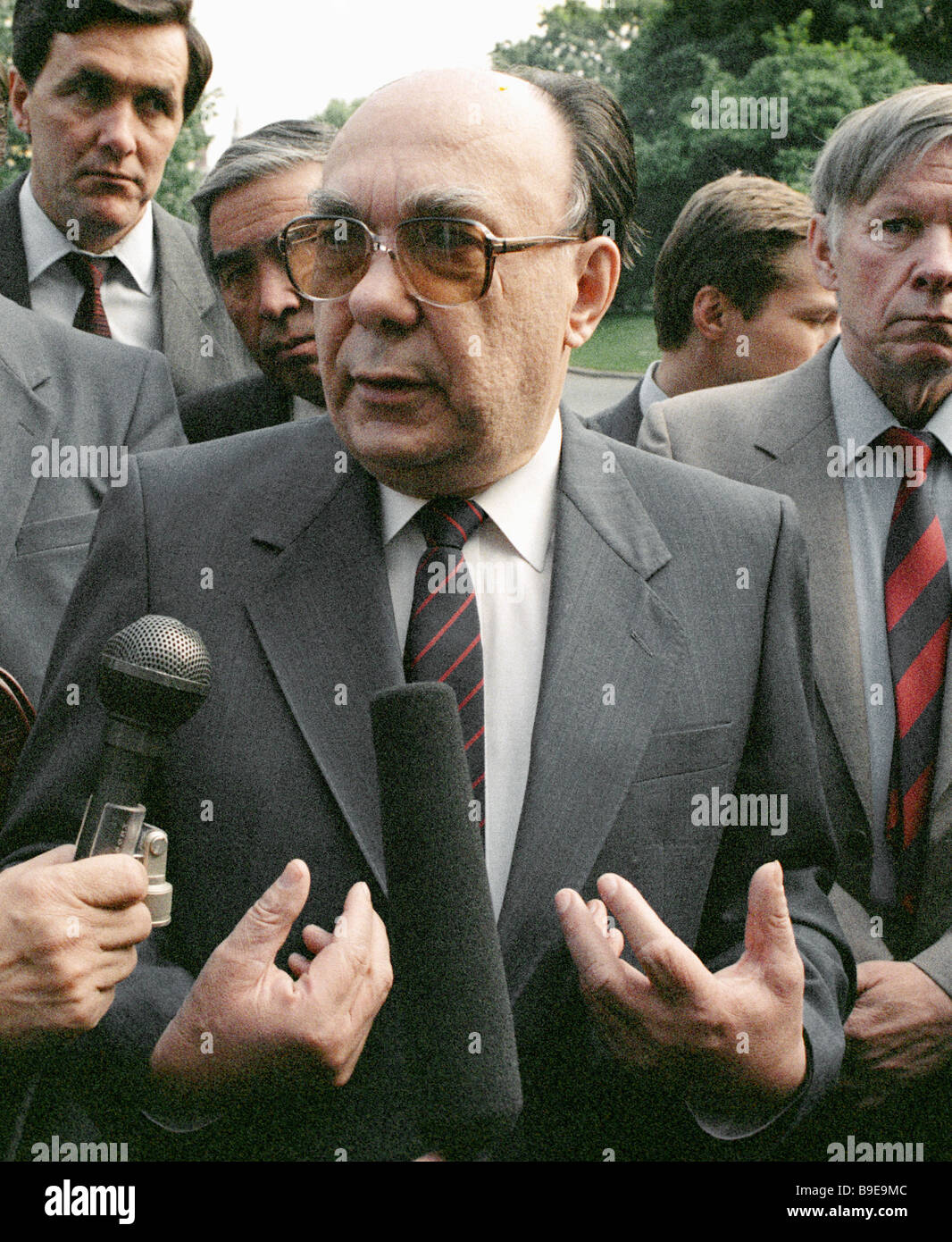 Secretary of the Soviet Communist Party s Central Committee Alexander ...