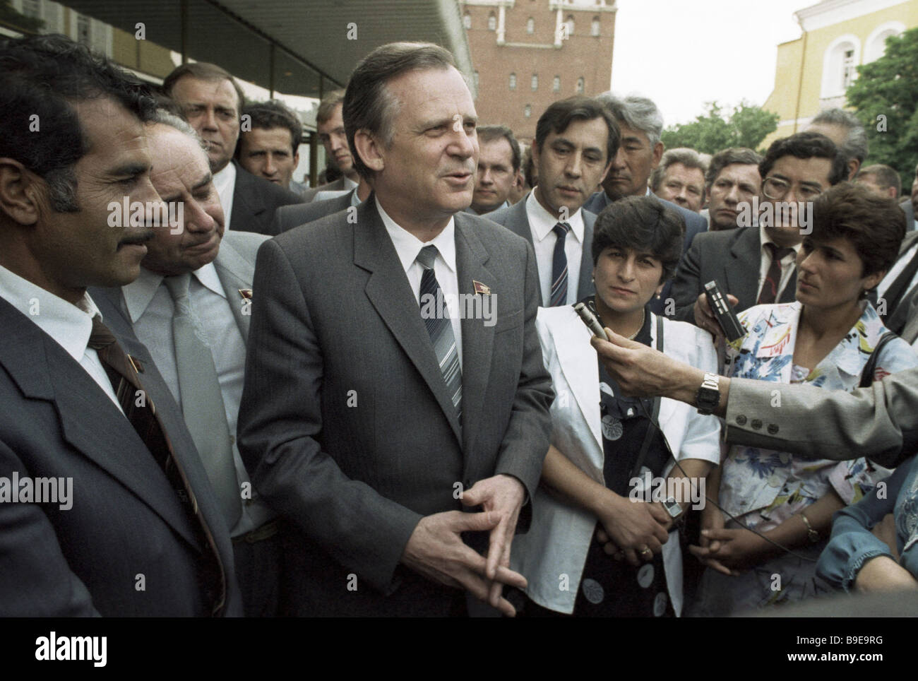 Nikolai Ryzhkov member of the Politburo of the Soviet Communist Party s ...