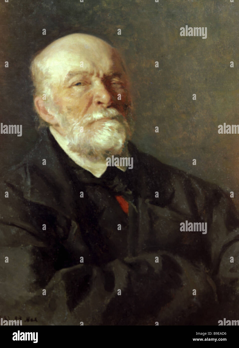 Reproduction of Ilya Repin s painting Portrait of Nikolai Pirogov from ...
