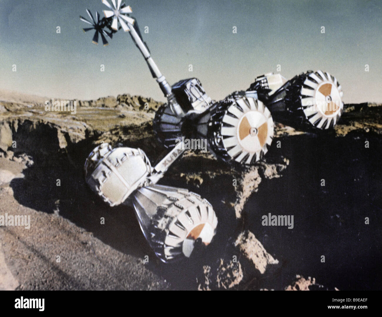 A Mars Rover in ground testing Stock Photo - Alamy