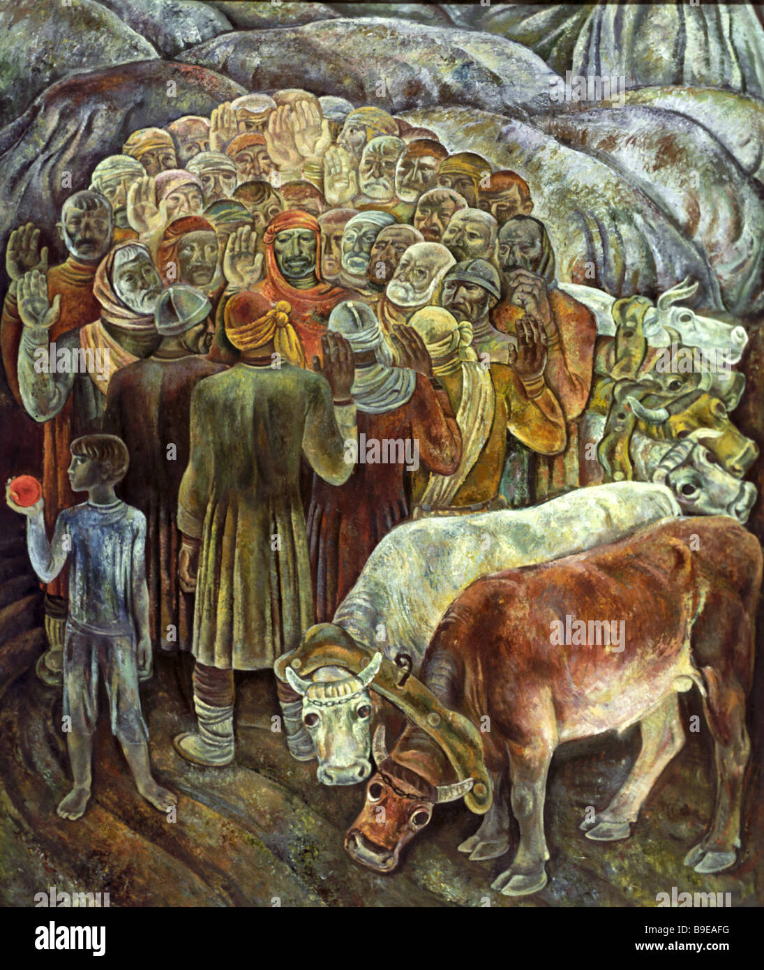 Reproduction of Radish Tordia s painting Unity collection of the ...