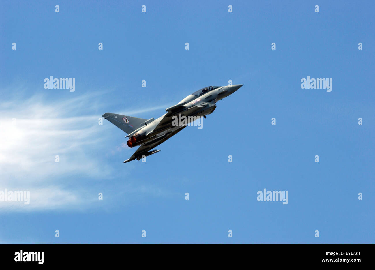 BAE Typhoon Eurofighter at the Farnborough International Airshow 2006 ...