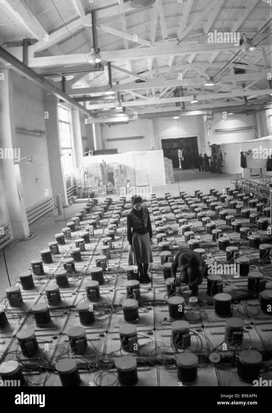 Employers of the Baksan underground neutrino observatory testing ...