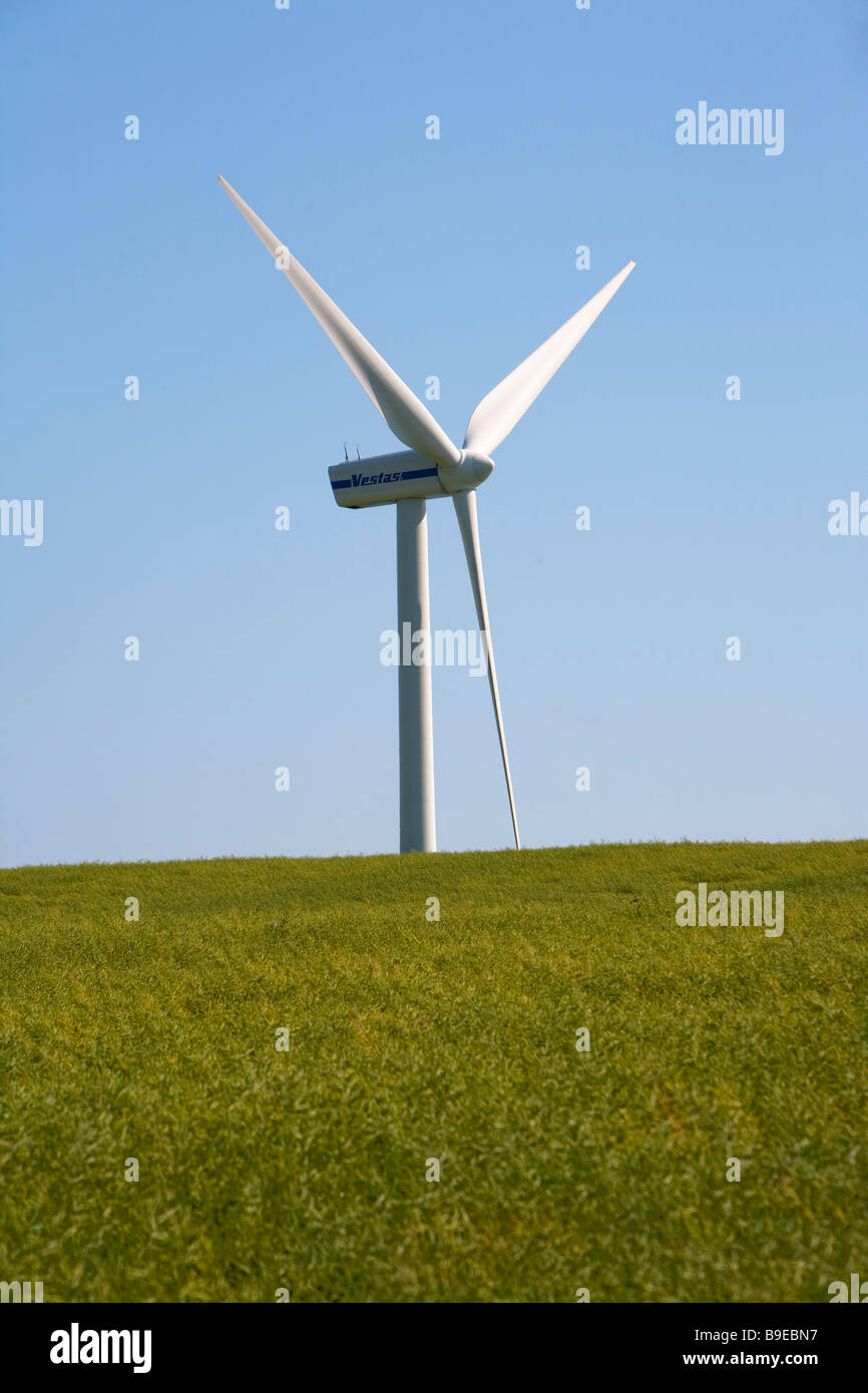 wind plant Ærø island Funen Denmark Stock Photo - Alamy