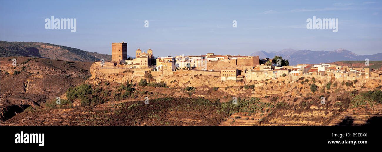 The village of Aledo near Sierra Espuña in Murcia Spain Stock Photo - Alamy
