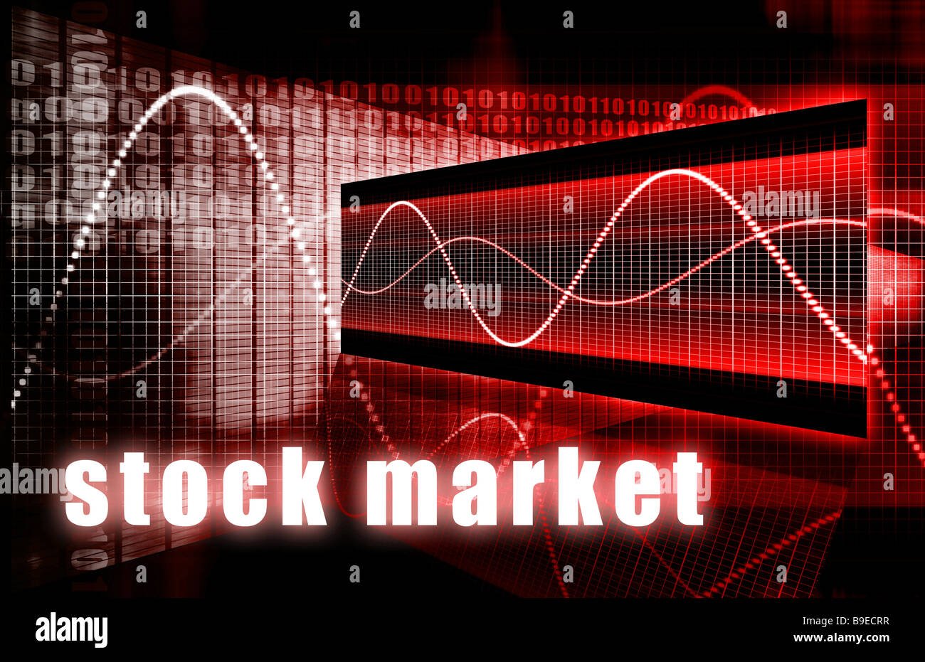 Stock Market Graph Data as a Chart Background Stock Photo - Alamy