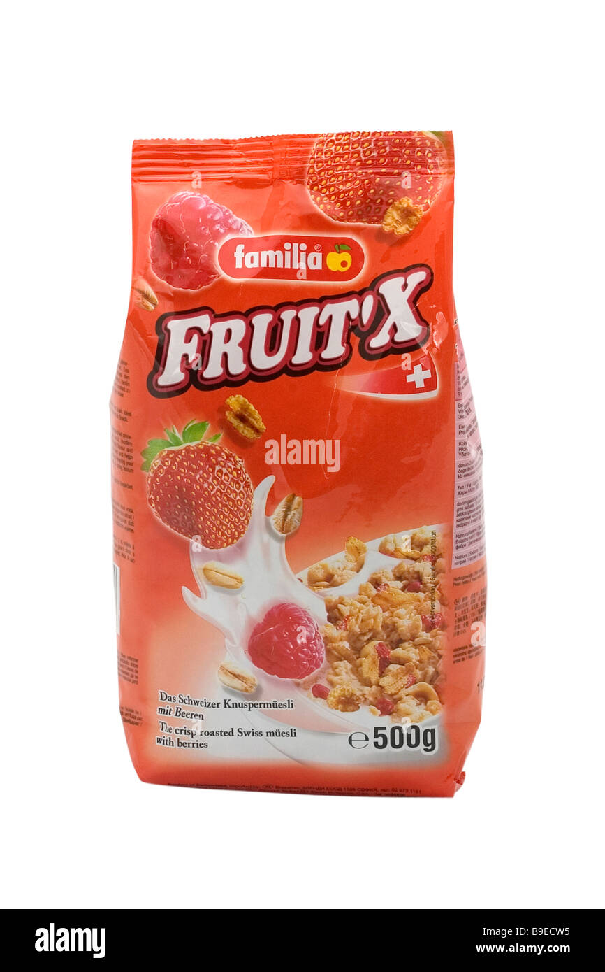 Muesli pack hi-res stock photography and images - Alamy