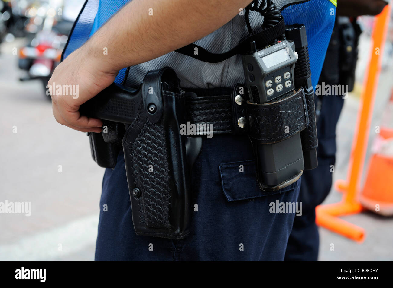 Motorcycle police daytona beach hi-res stock photography and images - Alamy