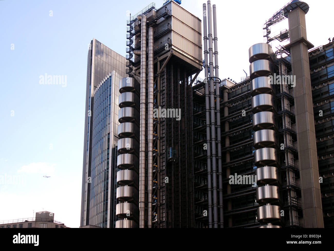 LLoyds Inside Out Biulding, London Stock Photo - Alamy