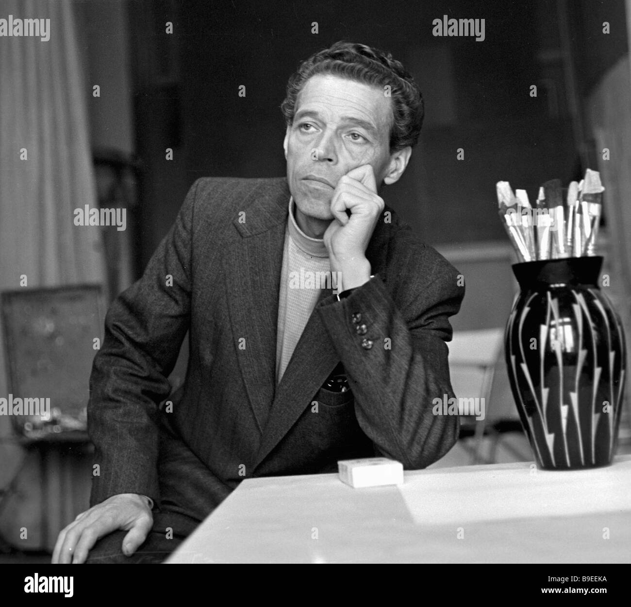 Mikhail Savitsky People s Artist of Belarus Stock Photo - Alamy