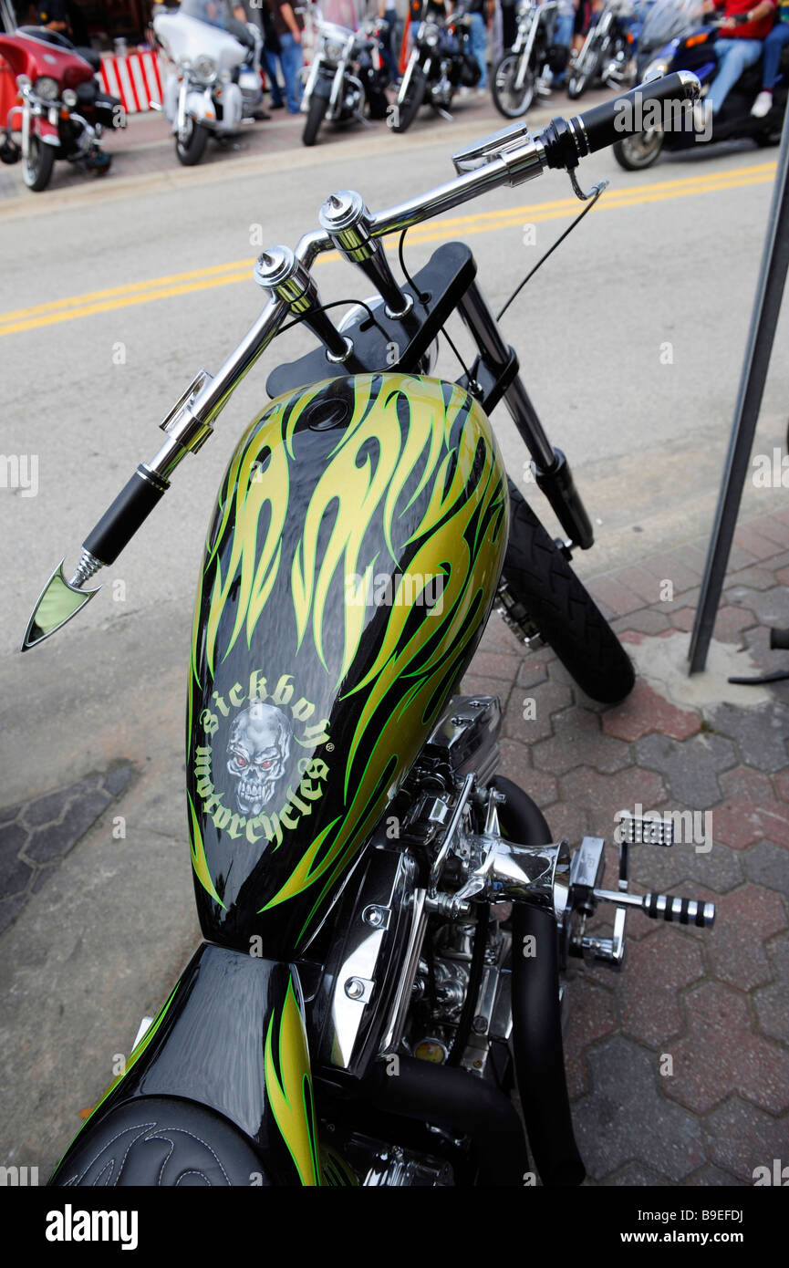 Daytona Beach Florida Biker Week motorcycle pilgrimage Stock Photo - Alamy