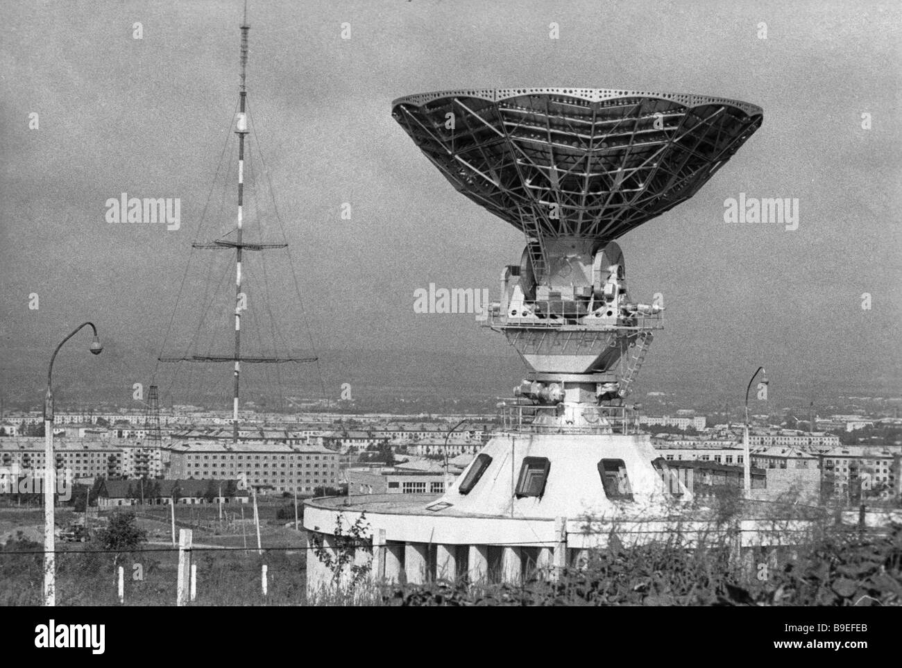The Orbita television receiving station Stock Photo - Alamy