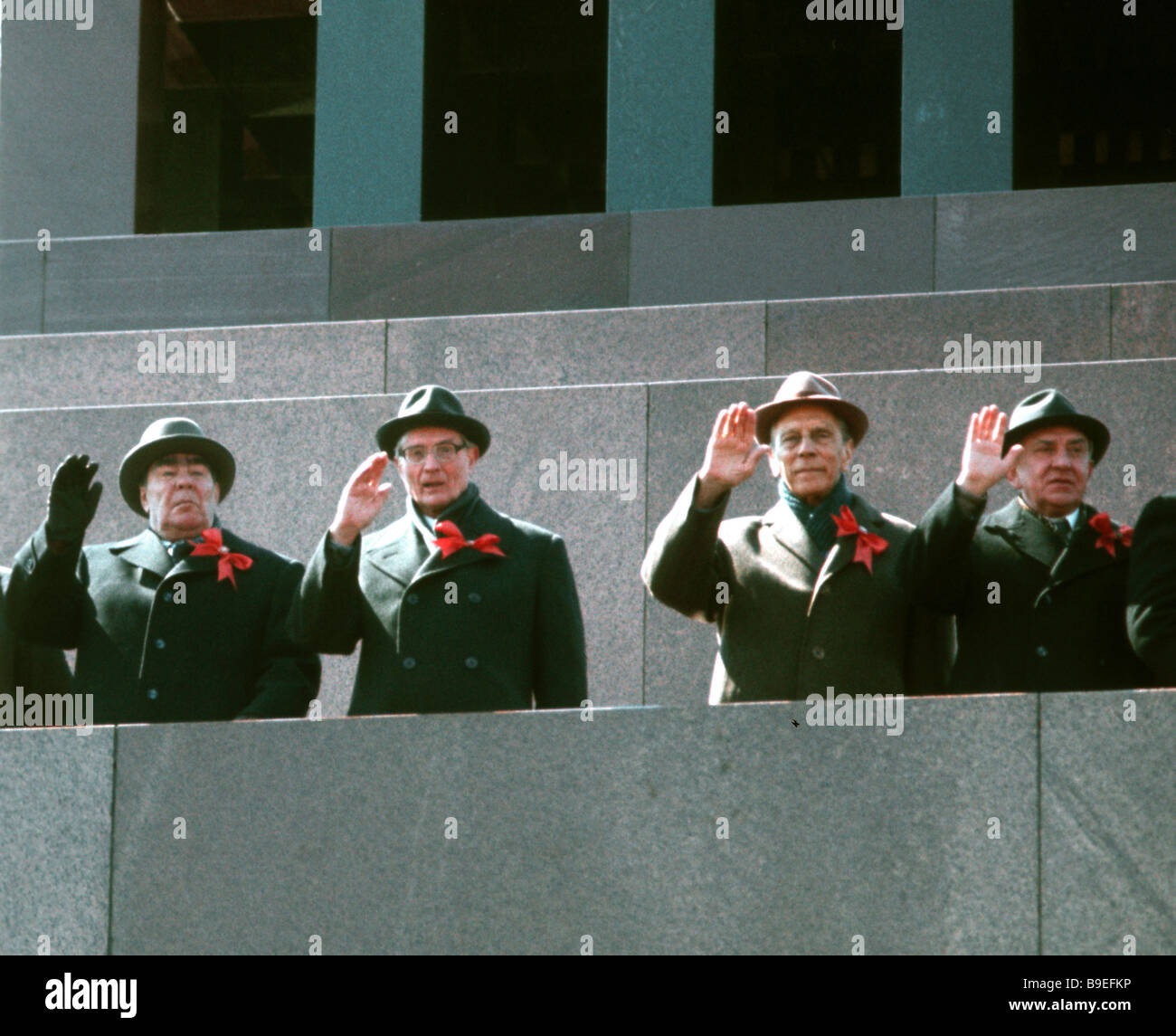 Soviet Leaders Red Square High Resolution Stock Photography and Images ...