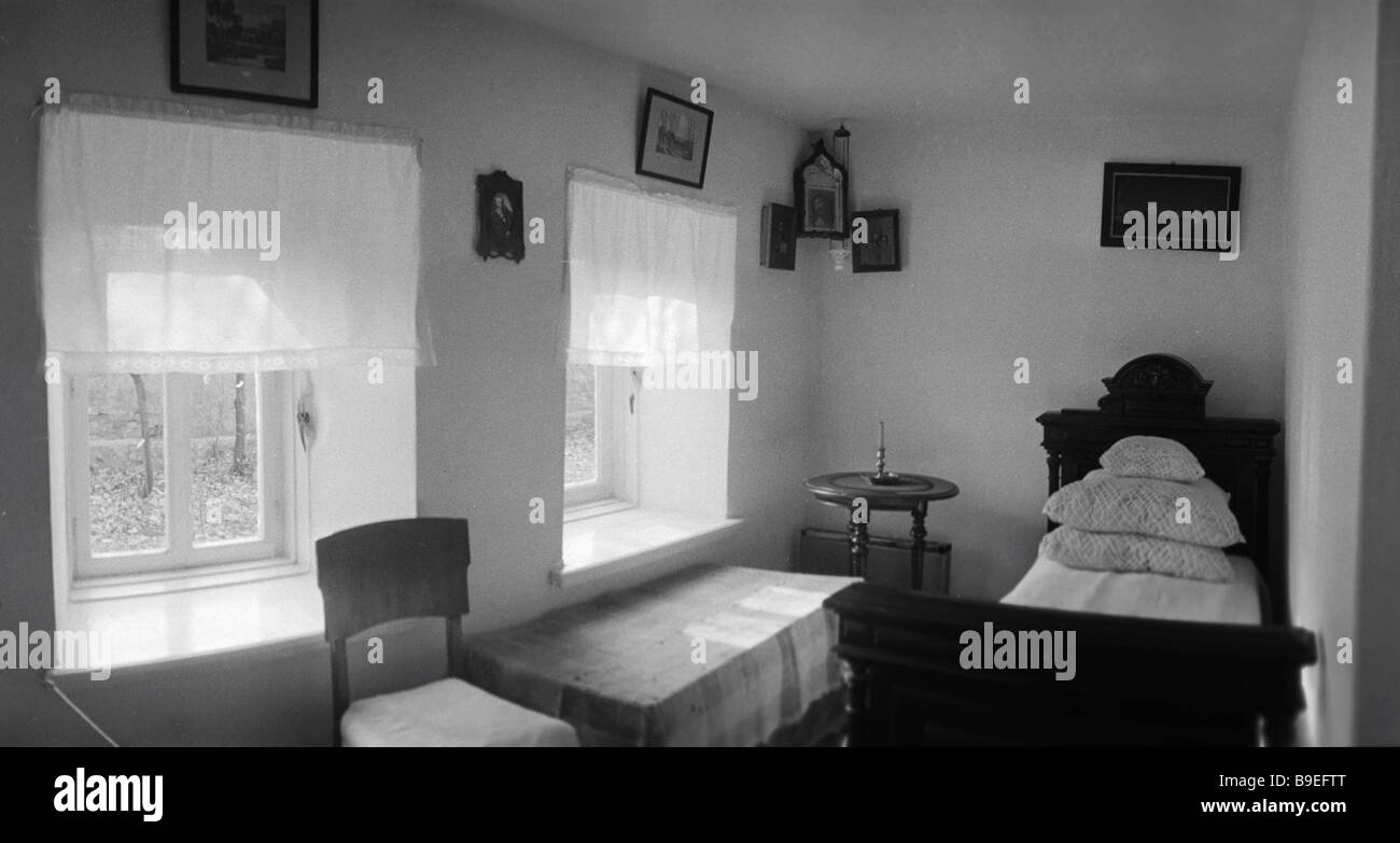 A sitting room in the house of Anton Chekhov in Taganrog Stock Photo ...