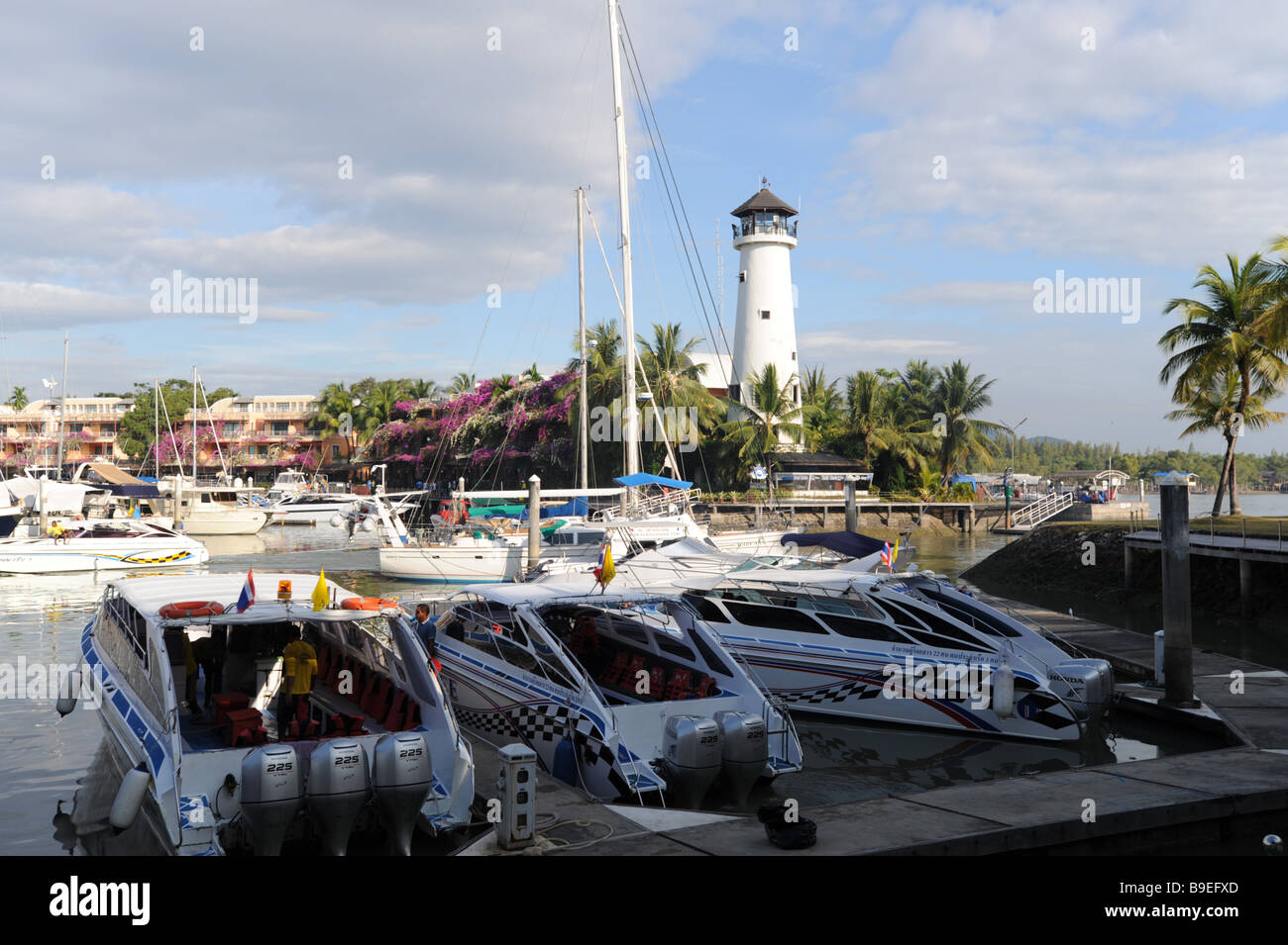 Phuket boat lagoon marina hi-res stock photography and images - Alamy