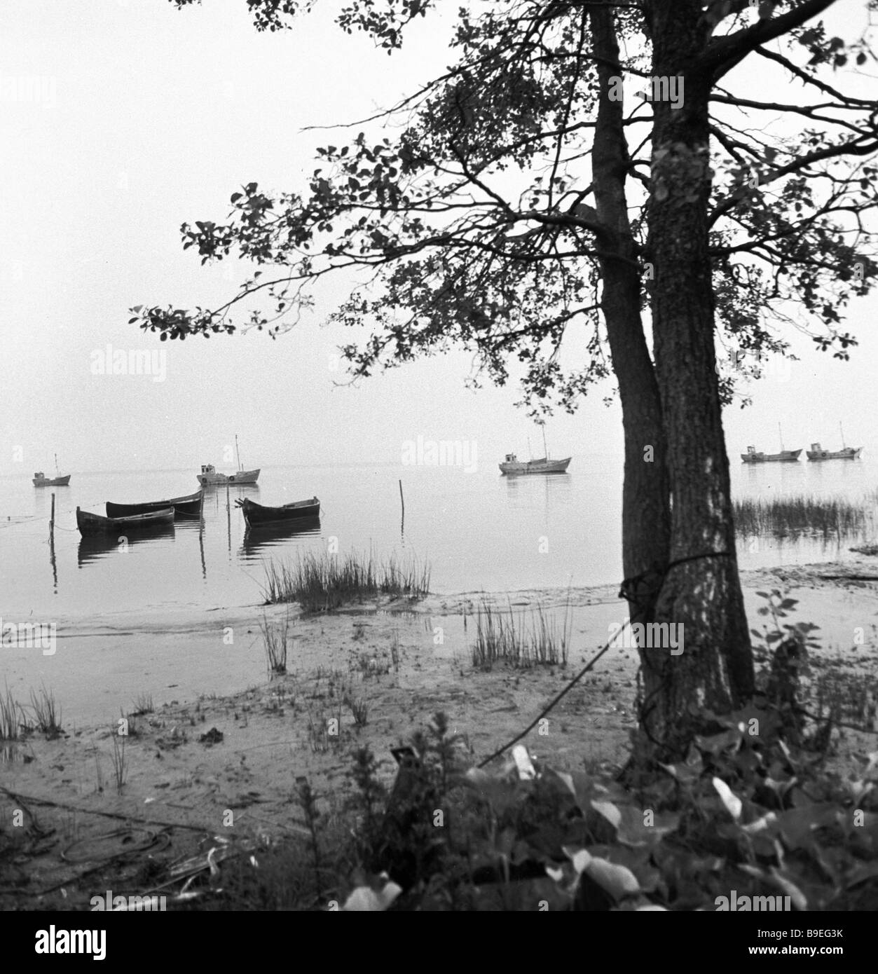 The Curonian Gulf Stock Photo - Alamy