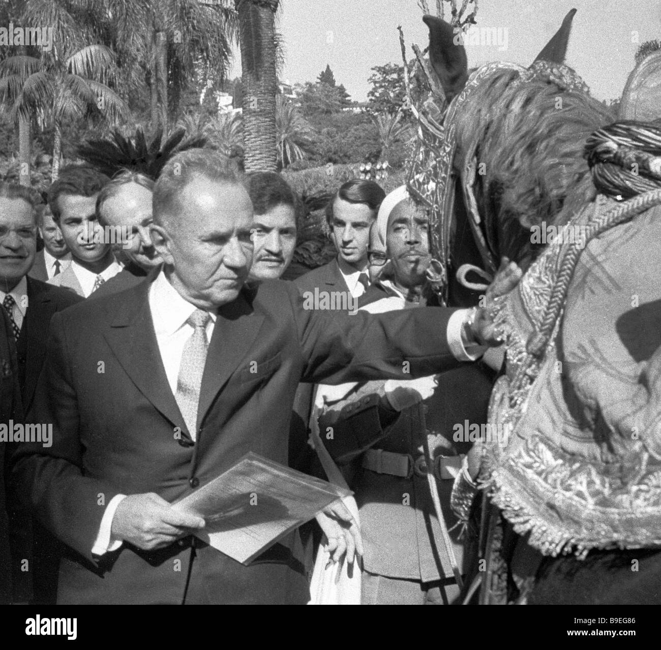 Alexei Kosygin Chairman Ussr Council Stock Photos & Alexei Kosygin ...