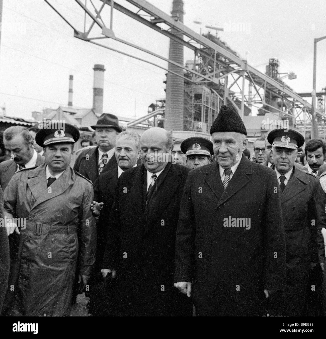 Soviet government delegation headed by Alexei Kosygin Chairman of the ...