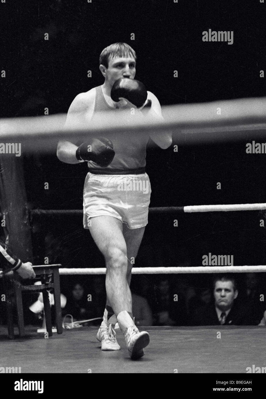 Soviet boxing champion Pyotr Zayev Stock Photo - Alamy