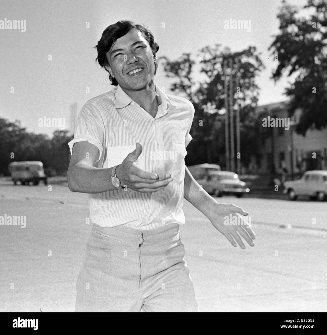 Actor Rustam Sagdullaev starring in the film The Lovers Stock Photo - Alamy