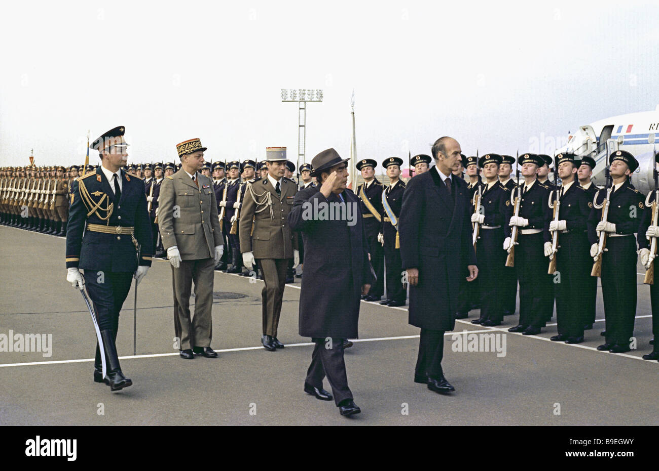 Leonid Brezhnev general secretary of the CPSU Central Committee and ...