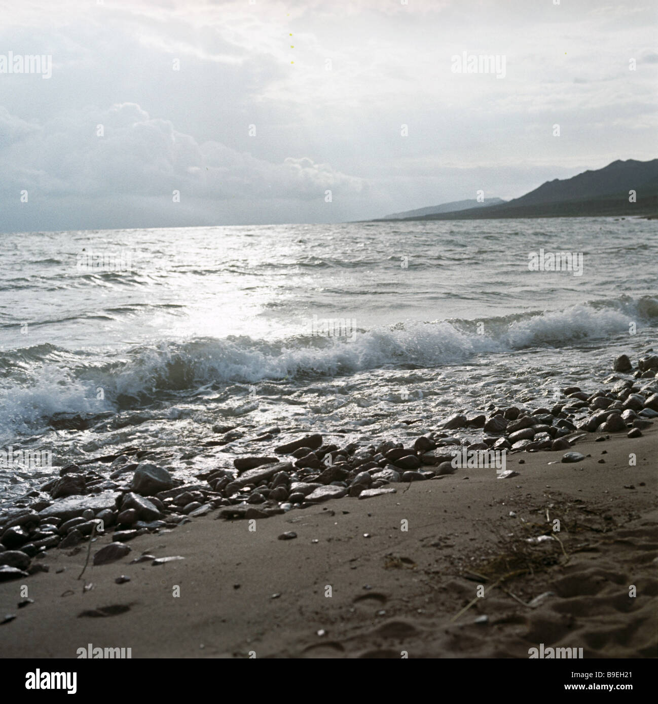 Lake Issyk Kul Stock Photo - Alamy