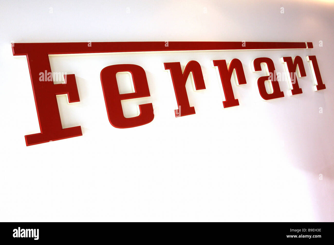Logo of Ferrari on white background Stock Photo - Alamy