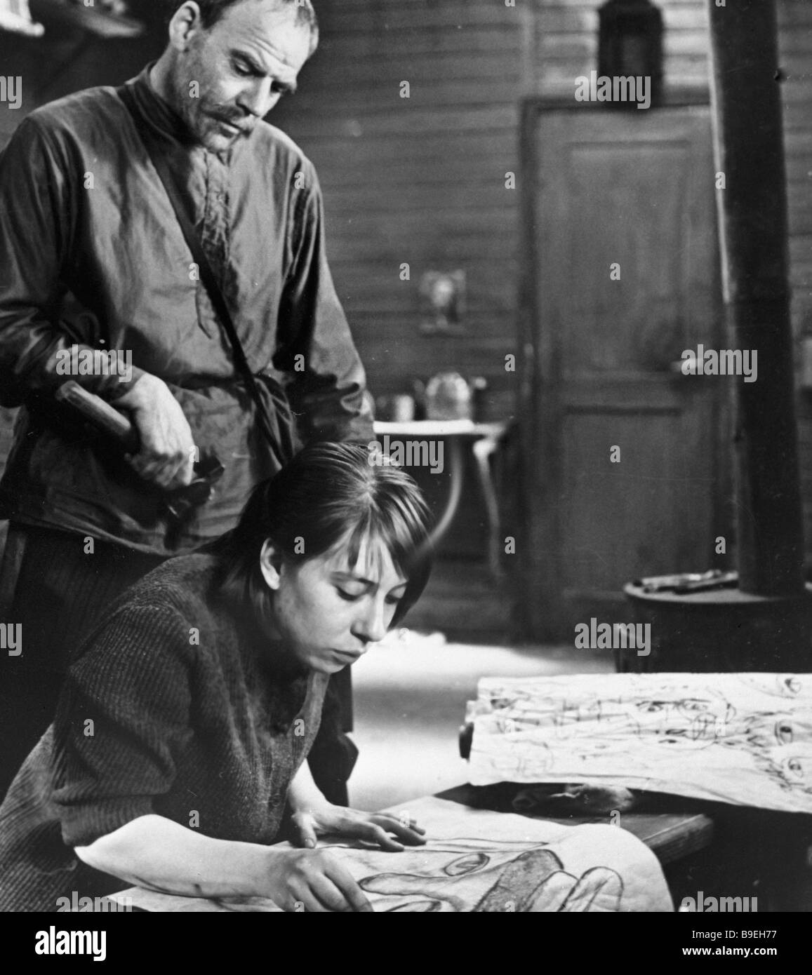 Gleb Panfilov Inna Churikova High Resolution Stock Photography and ...