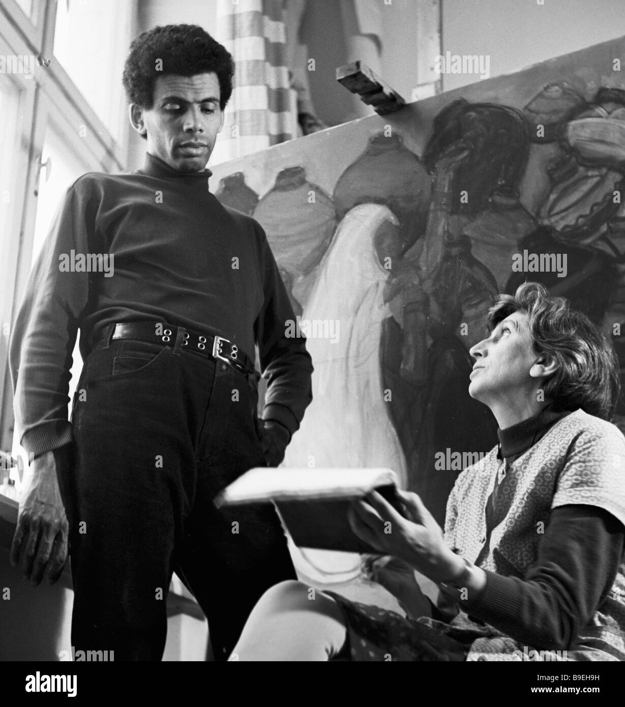 The poet Jim Patterson left one who performed the role of a black ...