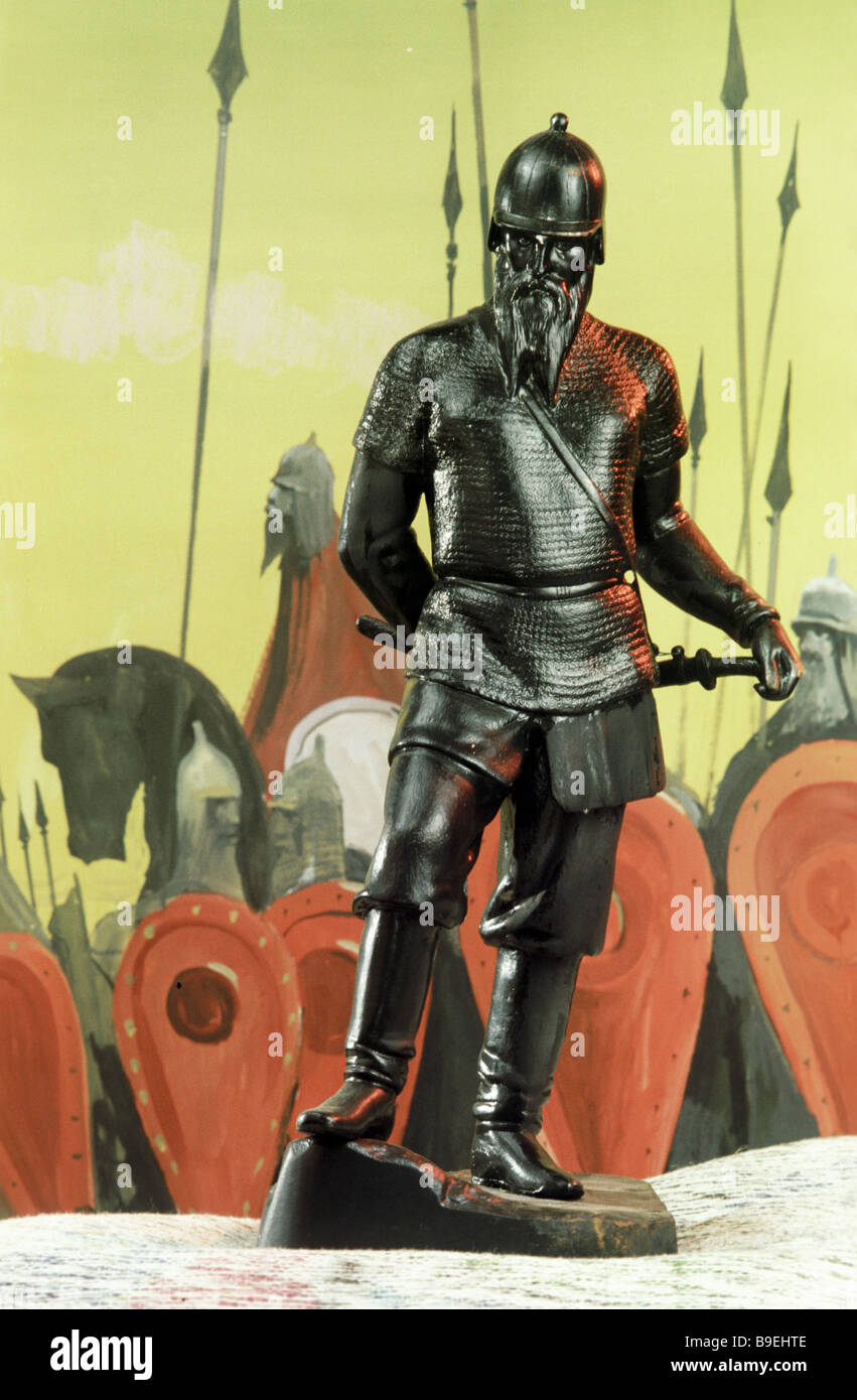 The Yermak figurine by Parmen Zabello Stock Photo - Alamy