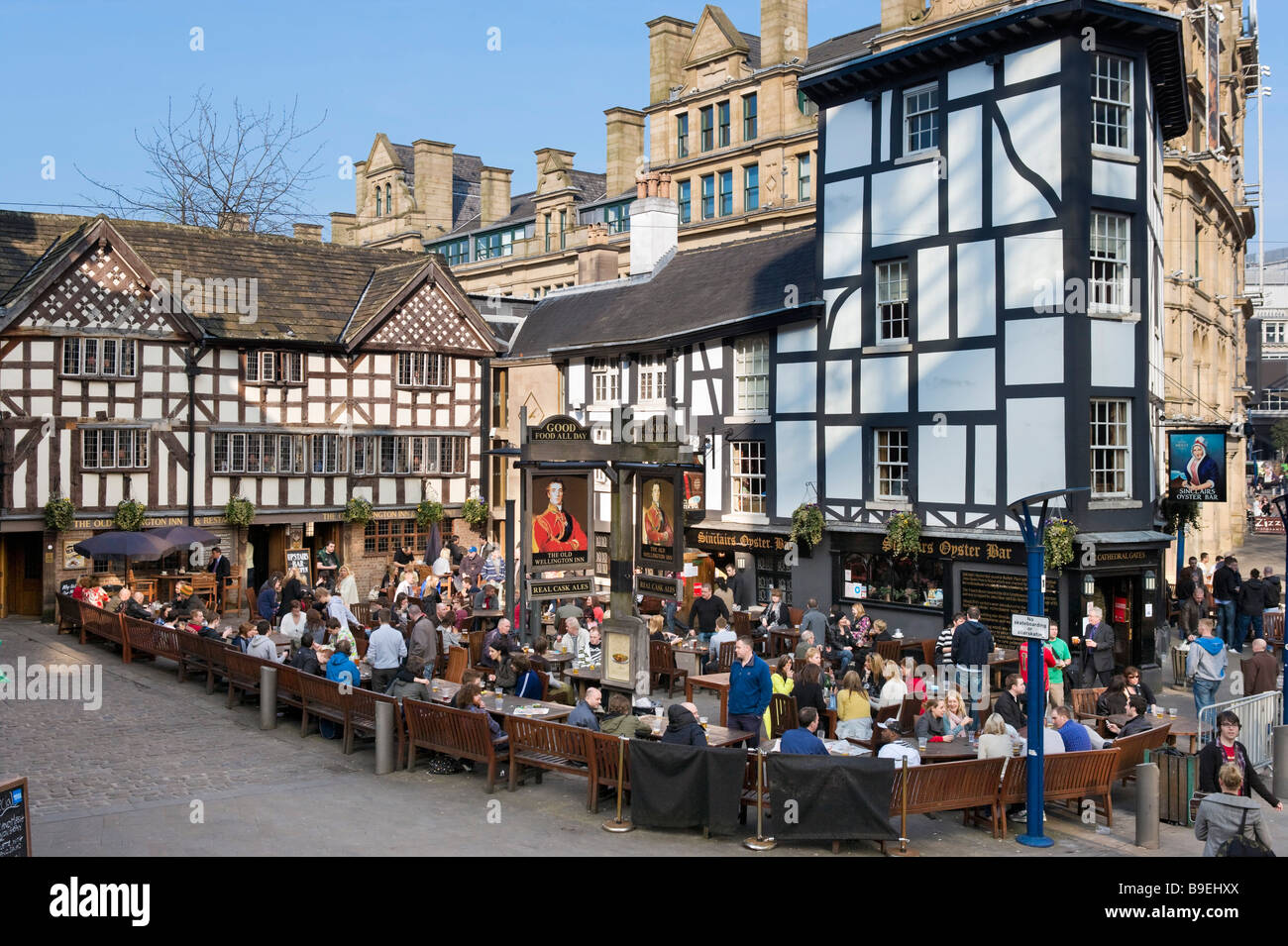 The Old Wellington Inn and Sinclair's Oyster Bar, Cathedral Gates ...