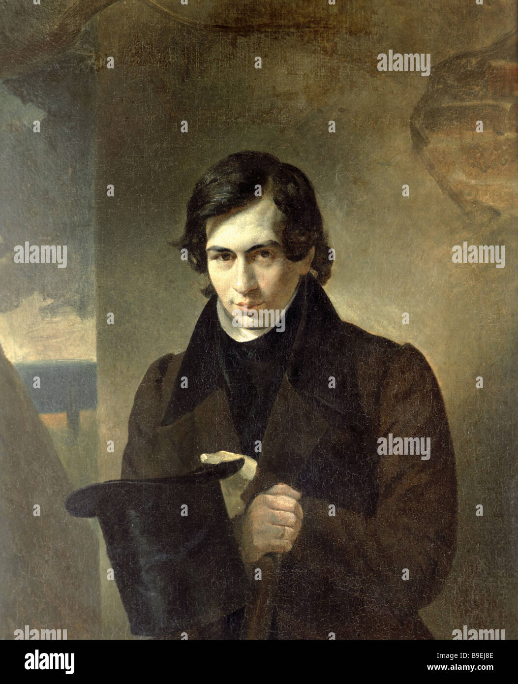 Reproduction of the painting Portrait of Writer Kukolnik 1836 by Karl ...