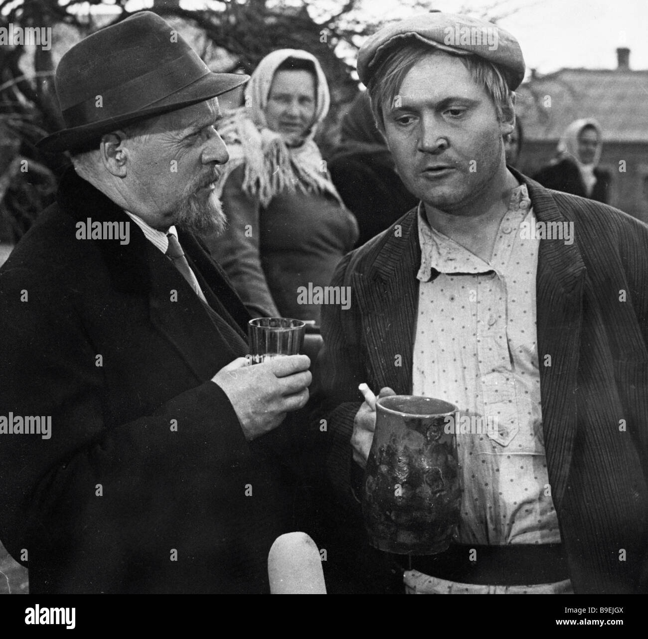 Viktor Pavlov as Miron in a scene from the movie "Aide of his ...