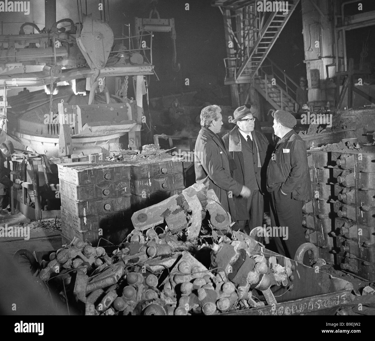 Scene from the film Belarussian Terminal by director Andrei Smirnov ...