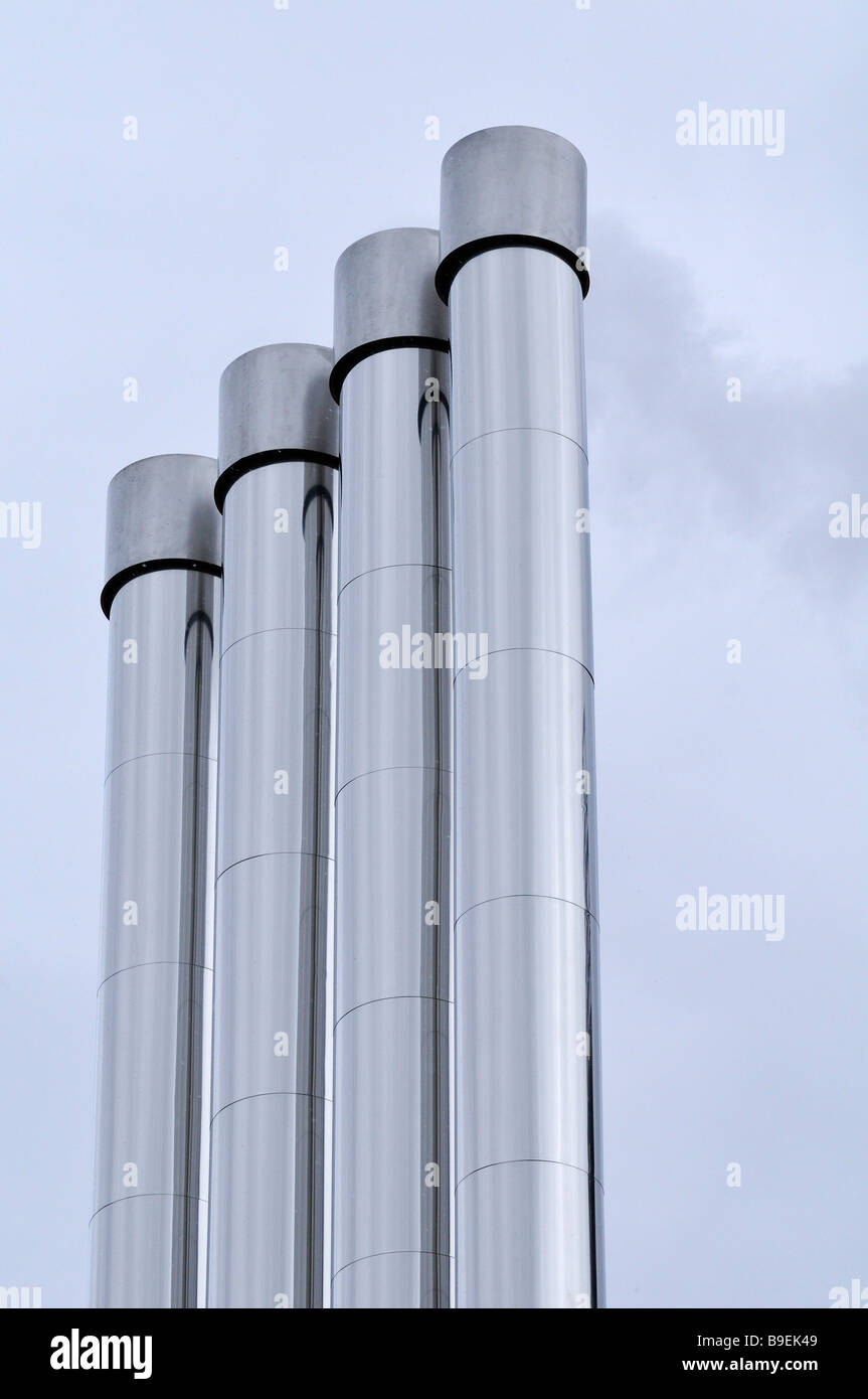 chimneys, polution, fumes Stock Photo - Alamy
