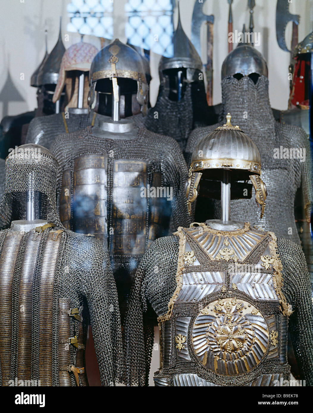 Gold chased and gold inlaid armor 16 th 17th centuries on display at ...